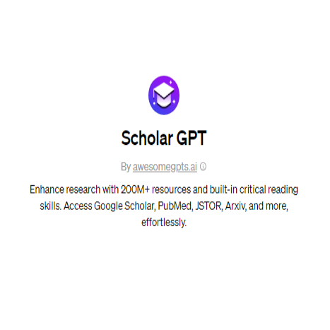 Scholar GPT on GPT Review | The world's largest & most trusted source on GPTs.